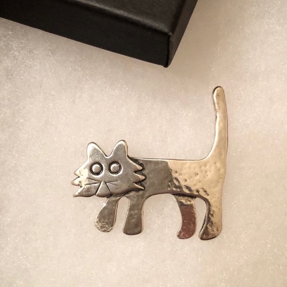 Silpada | Jewelry | Vintage Silpada Sterling Silver Cat Pinbrooch I59 ...